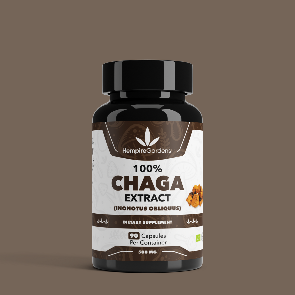 HG Chaga Capsules Bio (90 Capsules) – Hempire Gardens
